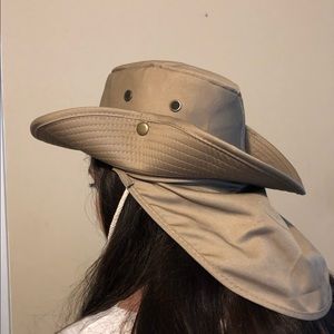 Accessories | Explorer Sun Hat Adjustable With Neck Protection | Poshmark